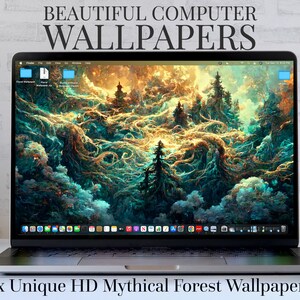 HD Mythical Forest Variety Pack Laptop Wallpapers (x4) - Instant ...