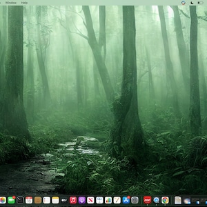 HD Forest Variety Pack Laptop Wallpapers (x4) - Instant Download ...