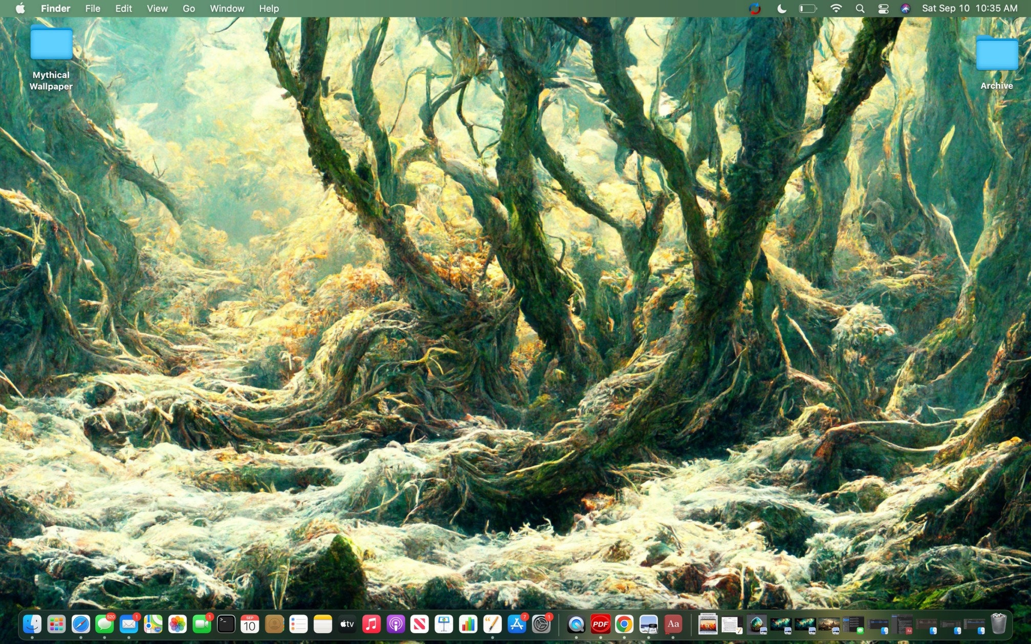 HD Mythical Forest Variety Pack Laptop Wallpapers (x4) - Instant ...