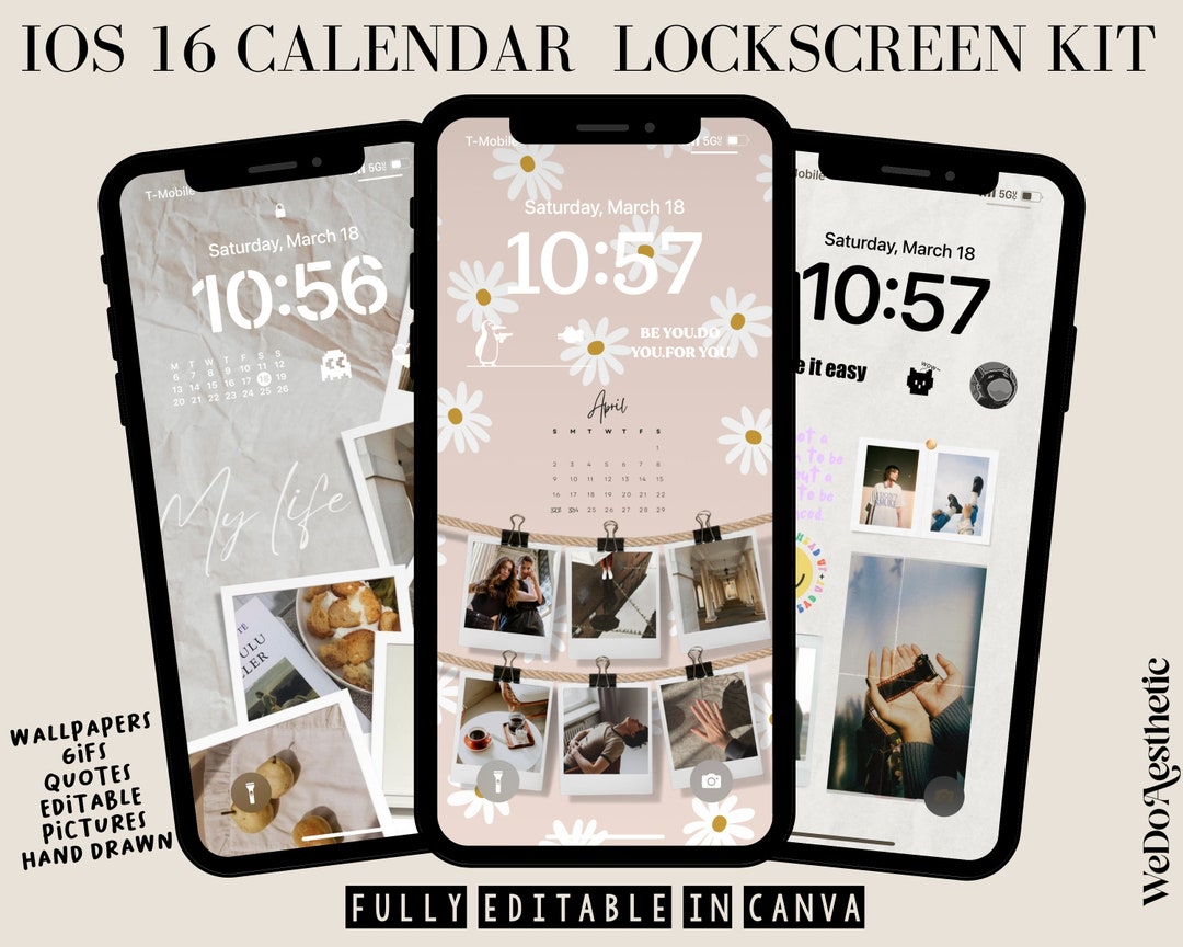 IOS 16 Editable Lockscreen Widgets, IOS 16, Homescreen, Ios 16 ...