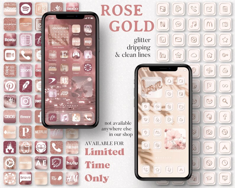 3000000 Ios14 App Icons Neutral Pink Aesthetic Widget - Etsy