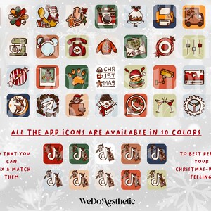 Christmas MAIN PACK - Hand Drawn IOS14 App Icons Bundle, IOS16 App ...