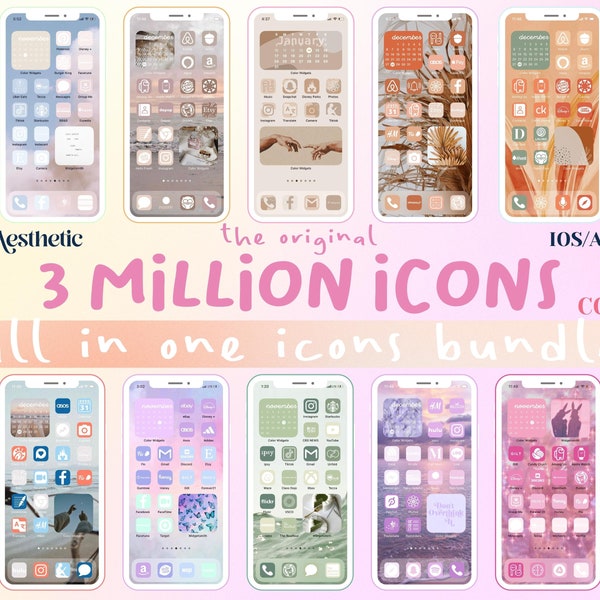 Ios 14 Aesthetic - Etsy