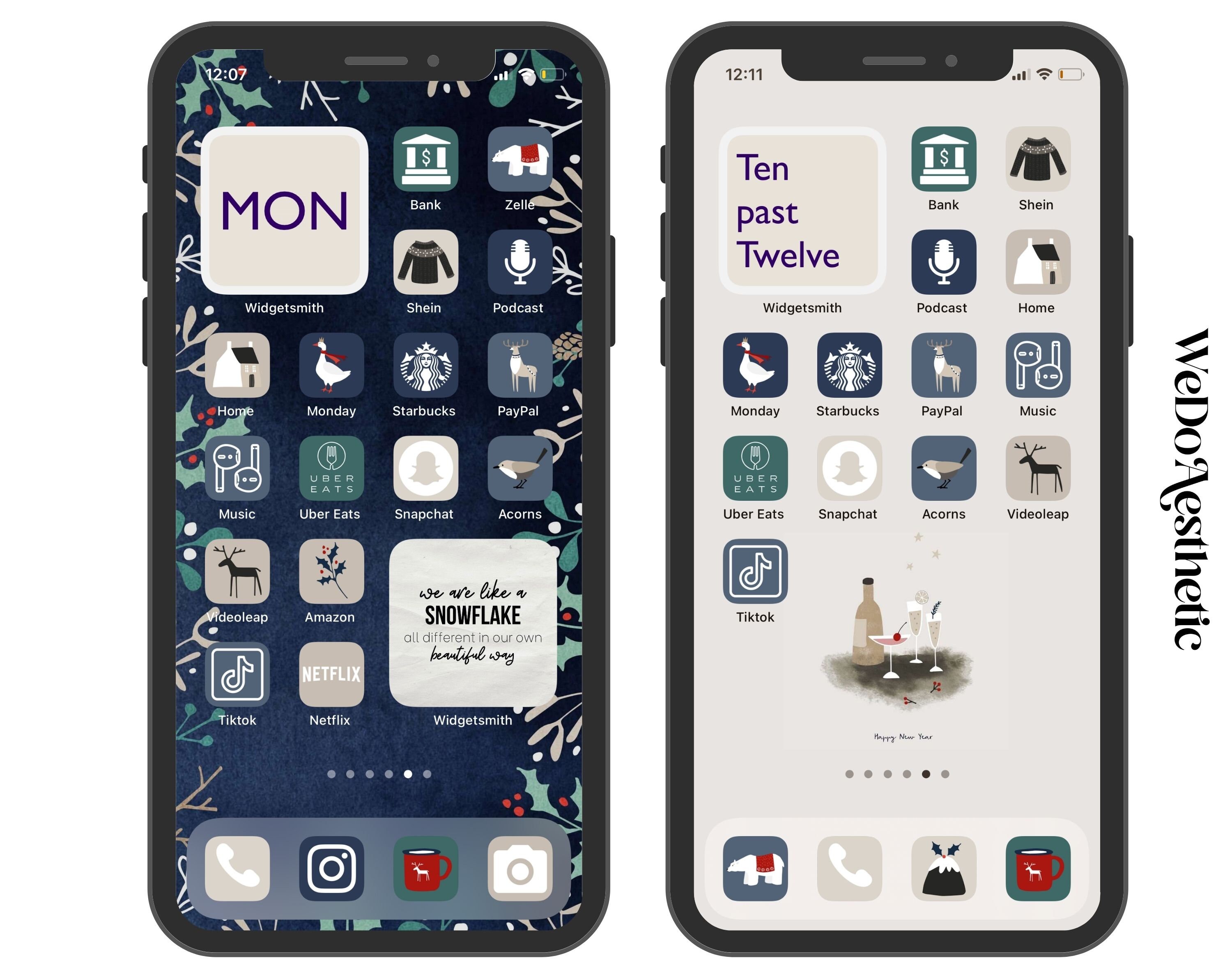 10000 Winter Christmas App Icons Bundle Winter Theme Ios | Etsy