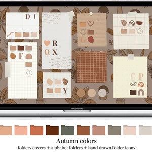 Fall Autumn Desktop Organizer Wallpaper - Desktop Organizer Wallpaper ...