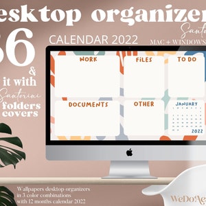 CALENDAR 2022 Desktop Wallpaper - Desktop Wallpaper Organizer, MacBook ...