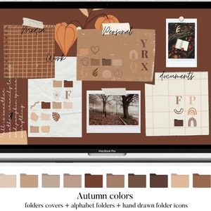 Fall Autumn Desktop Organizer Wallpaper - Desktop Organizer Wallpaper ...