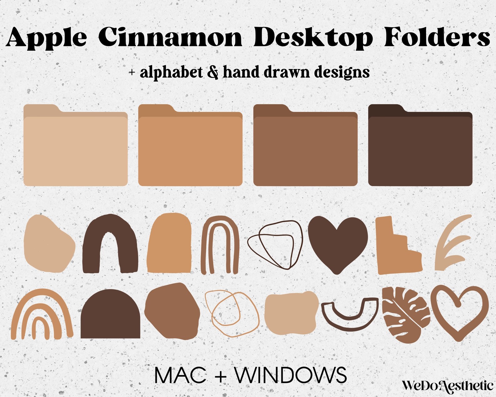 50 Desktop Folder Icons Mac Windows Folders Icons Mac - Etsy