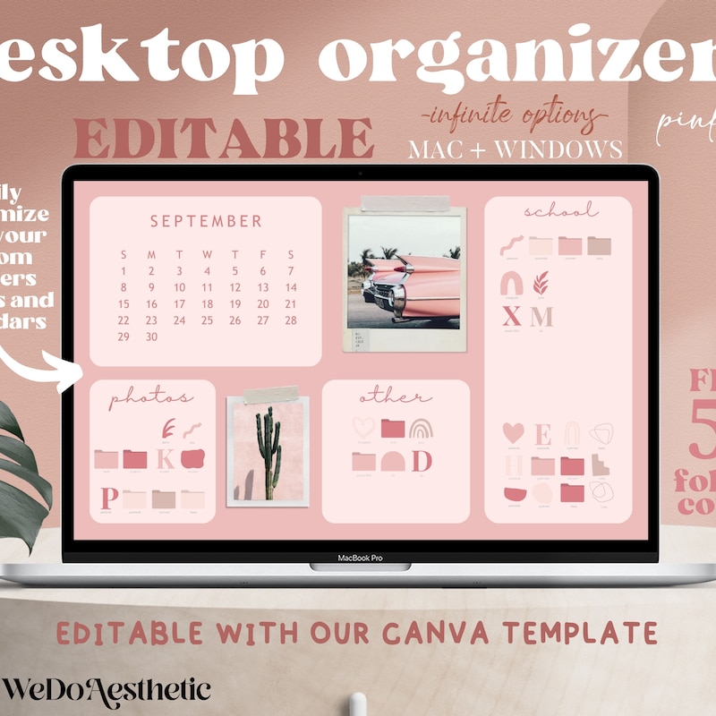 Pink Lock Screen Desktop - Etsy