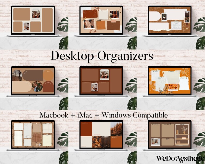 Fall Autumn Desktop Organizer Wallpaper - Desktop Organizer Wallpaper ...
