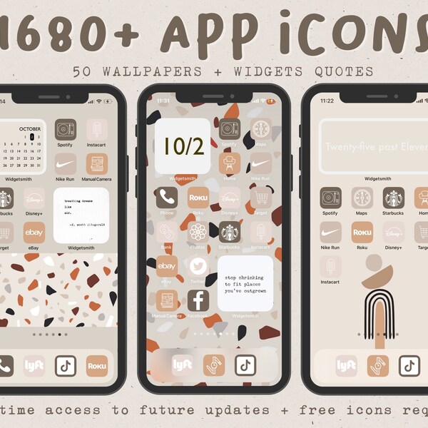 Ios 14 App Icon - Etsy