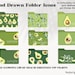 60 Avocado Desktop Folder Icons, Mac Windows Folders Icons, Avocado ...