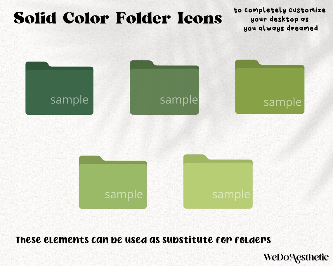 60 Avocado Desktop Folder Icons Mac Windows Folders Icons - Etsy