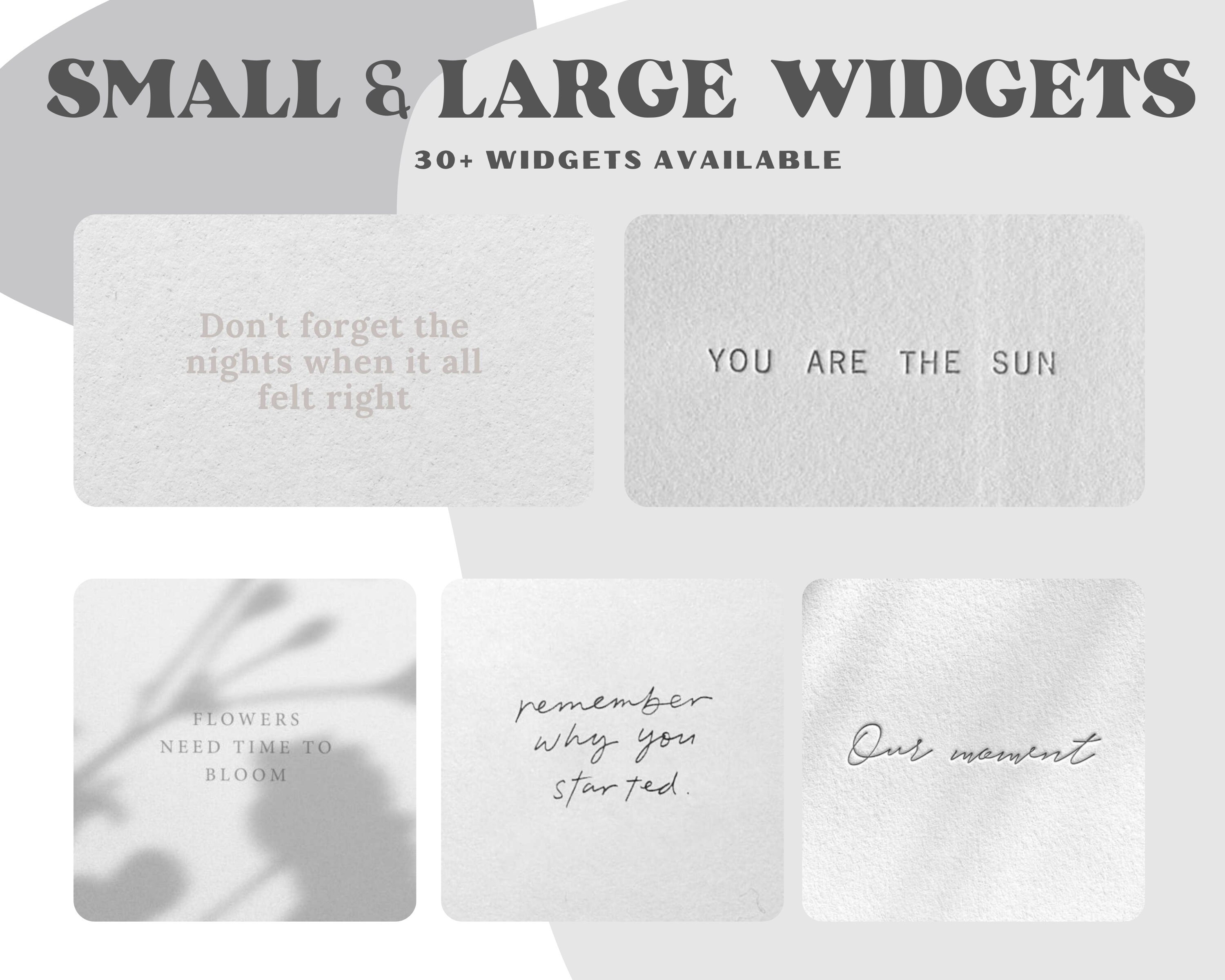 IOS14 App Icons Dusty White Aesthetic App Covers Gray App - Etsy