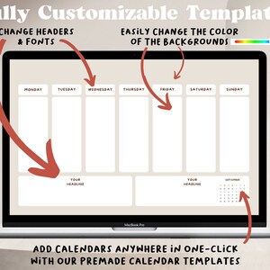EDITABLE Desktop Organizer Wallpaper + Folder Icons, Natural School ...