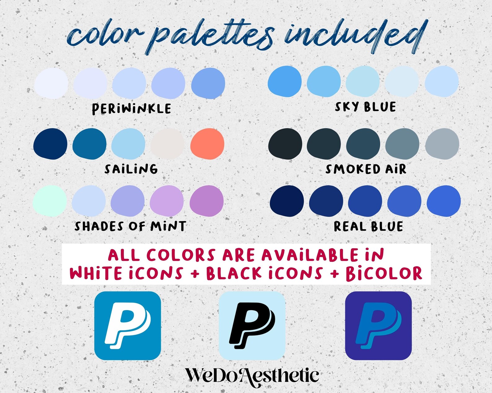 200000 IOS14 App Icons Blue Aesthetic App Covers Azure - Etsy