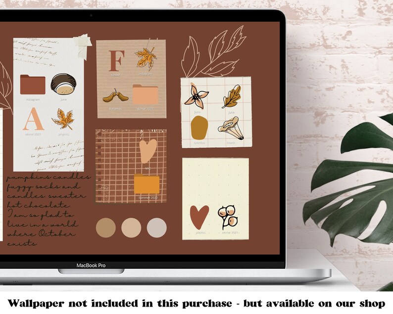 85 Autumn Fall Desktop Folder Icons, Mac + Windows Folders Icons, Mac ...