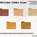 85 Autumn Fall Desktop Folder Icons, Mac + Windows Folders Icons, Mac ...