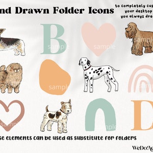 DOGS Desktop Folder Icons, Mac + Windows Folder Icons, Mac Natural ...
