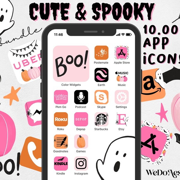 Cute App Icons - Etsy