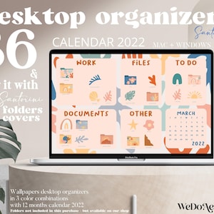 CALENDAR 2022 Desktop Wallpaper - Desktop Wallpaper Organizer, MacBook ...