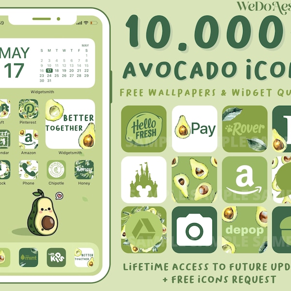 Avocado Theme - Etsy