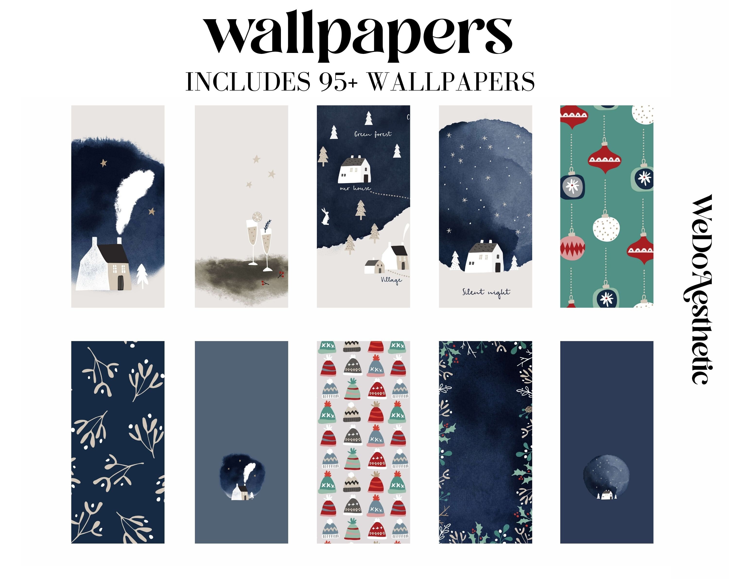 10000 Winter Christmas App Icons Bundle Winter Theme Ios | Etsy