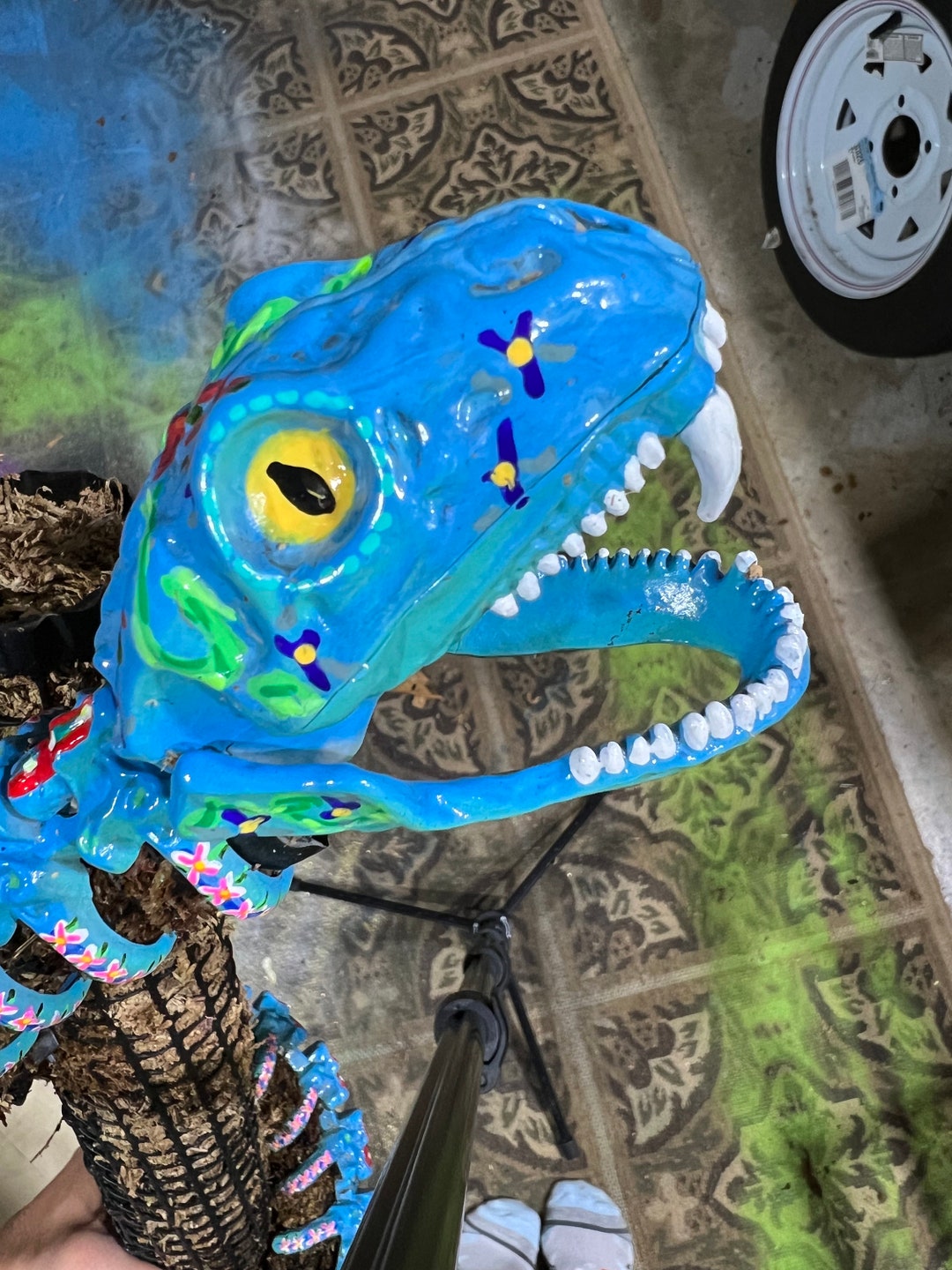 The Original Skeleton Snake Moss Pole - the Keeper of Your Greens ...