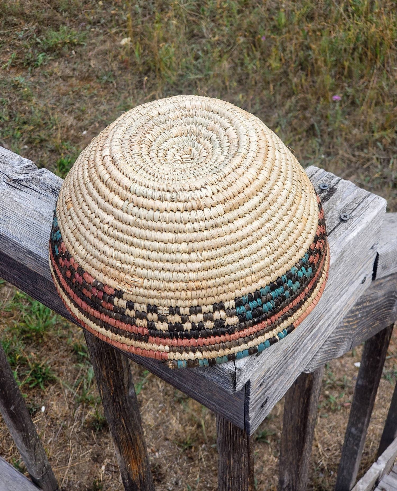 African Coil Basket. Hausa Tribe Nigeria. 5x9.5in Woven Grass - Etsy