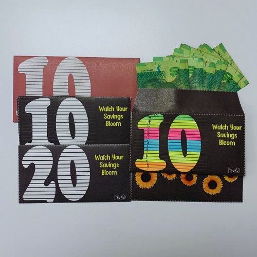 R10 Envelope Challenge | CASH Envelope Savings - Etsy