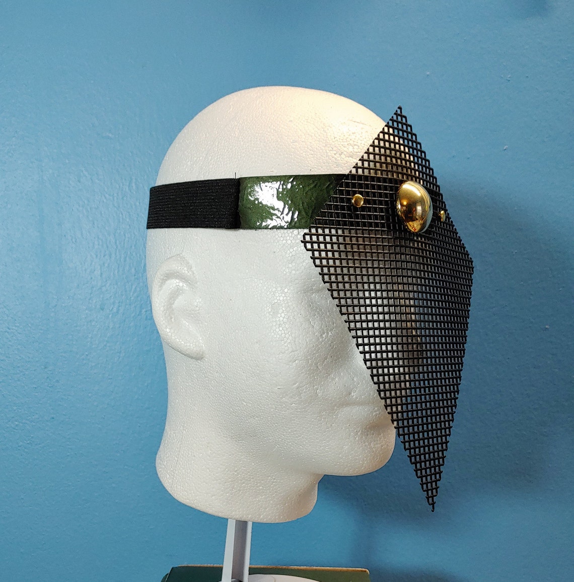 Geometric Mask With Third Eye - Etsy
