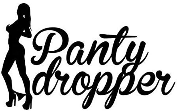 Panty Dropper Jdm Sticker Graphic Auto Wall Laptop Etsy