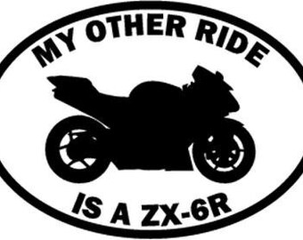 Kawasaki Zx 6r Decal - Etsy