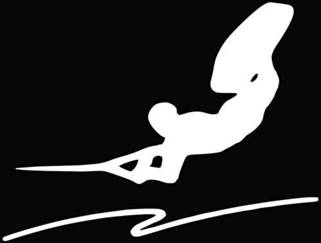 Wakeboard Water Sports Car Truck Window Bumper Vinyl Graphic Decal ...