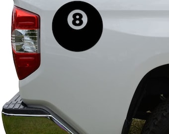 Magic Eight 8 Ball Vinyl Decal Sticker Pool Billiards - Etsy