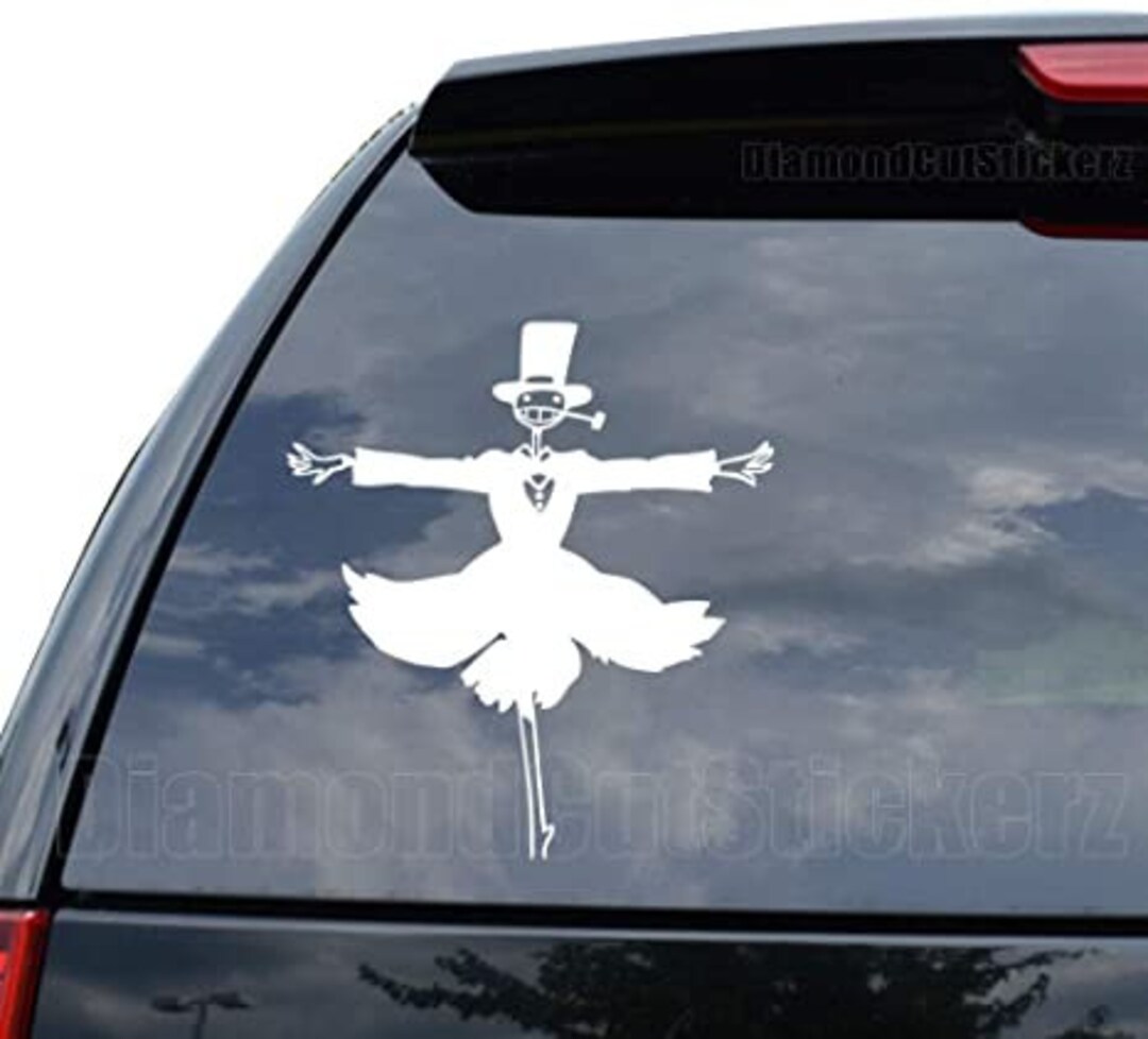 Scarecrow Turnip Head Anime Decal Sticker Car Truck Motorcycle Window ...