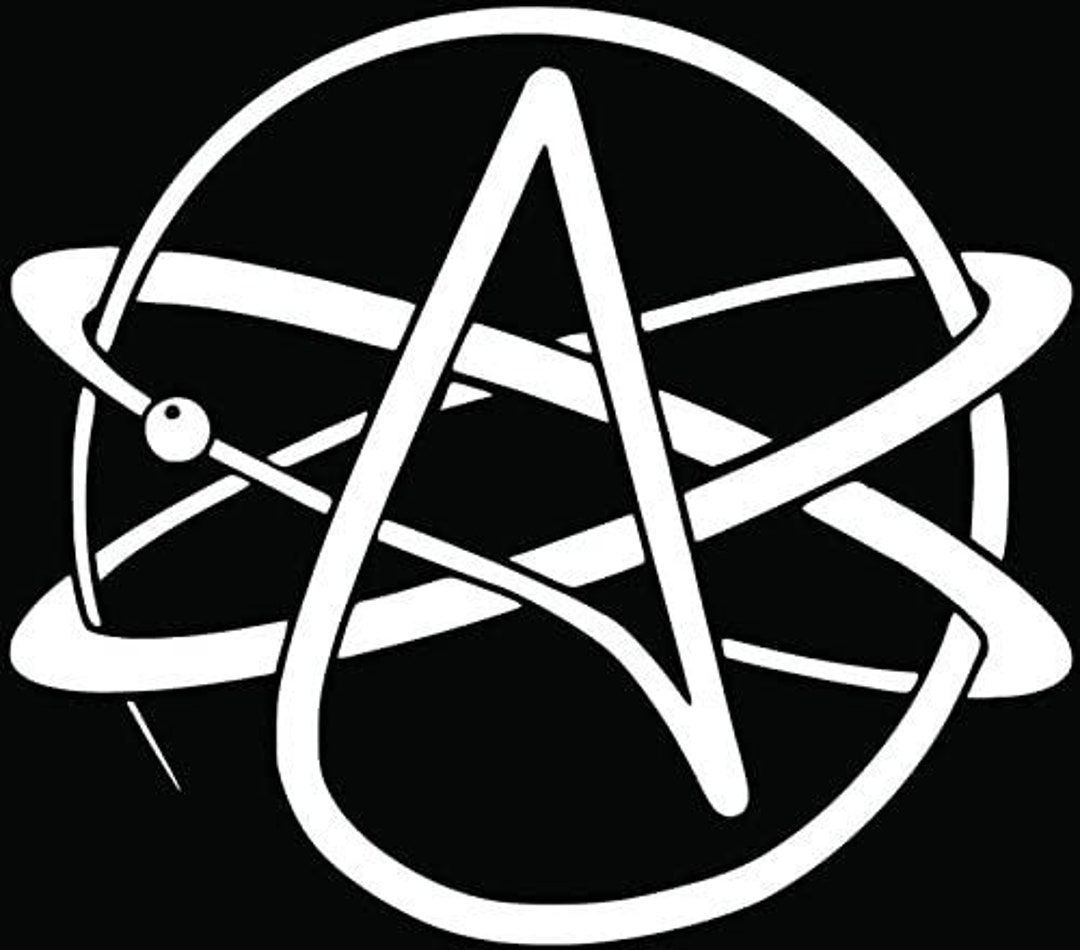 Atheism Atheist Religion Symbol Car Truck Window Bumper Vinyl Graphic ...