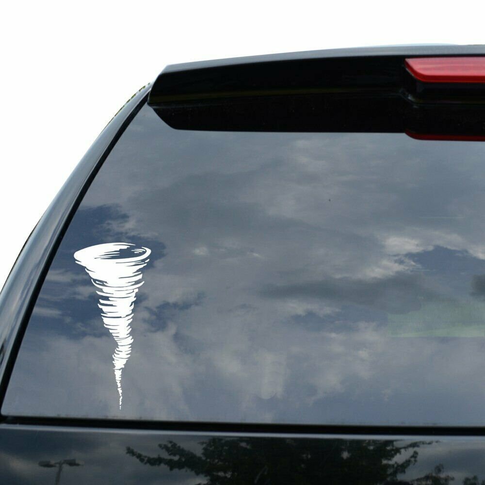 TORNADO HURRICANE STORM Decal Sticker Car Truck Motorcycle Window iPad ...