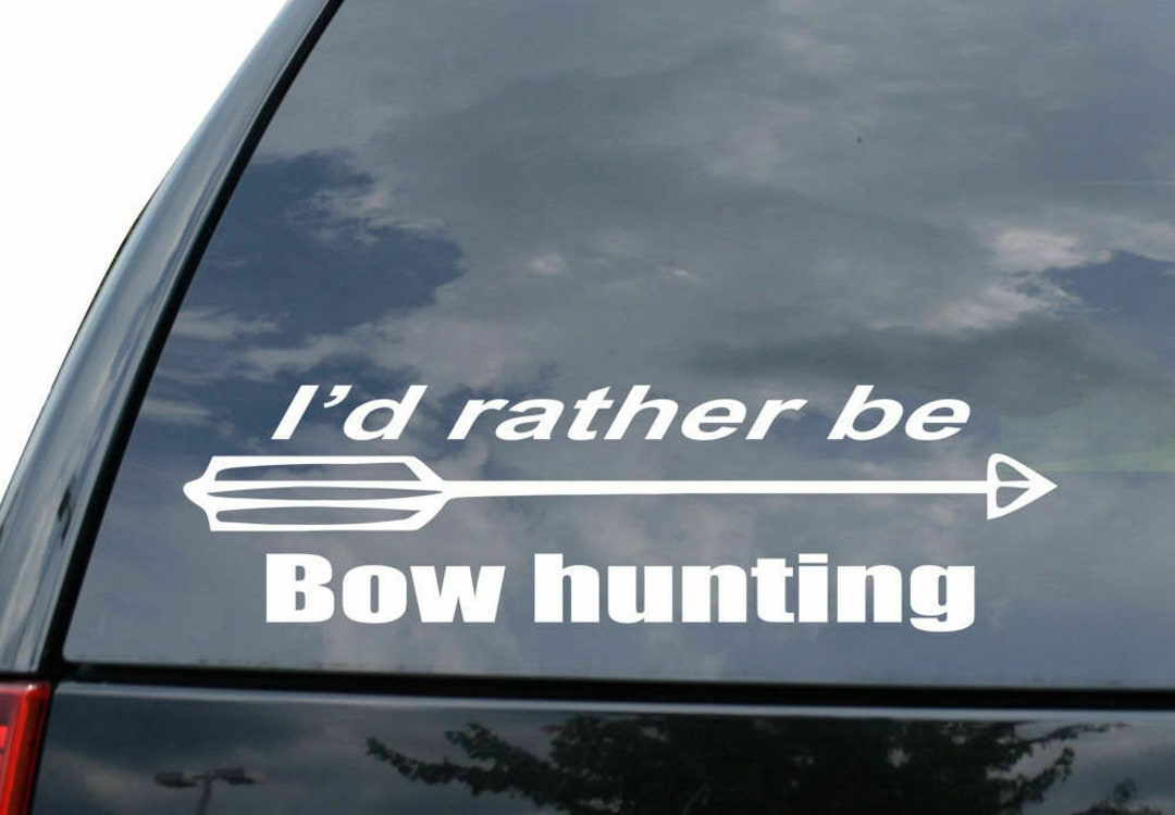 Sportsman Bow Hunting Vinyl Decal Sticker for Car Truck Window - Etsy