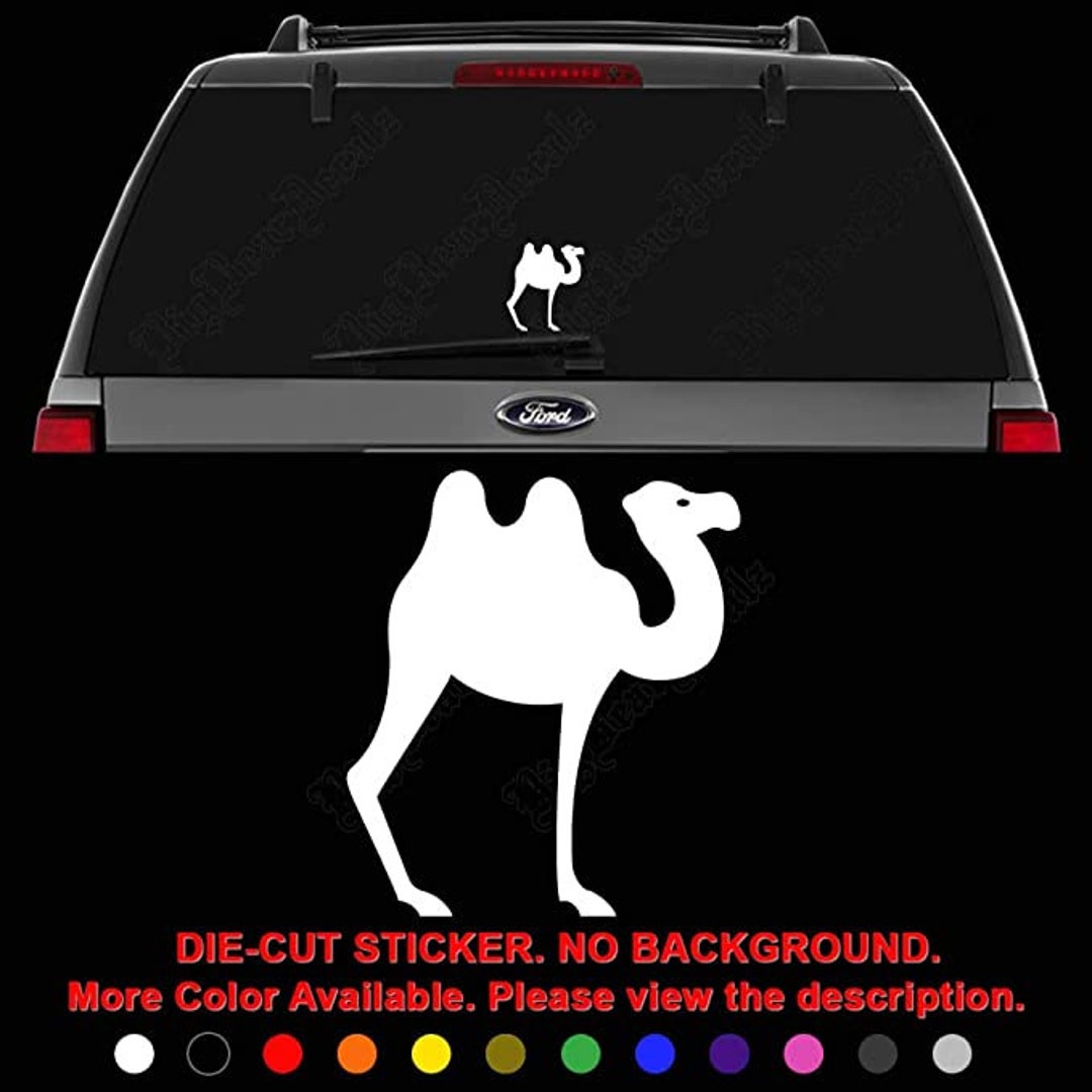Camel Animal Wildlife Die Cut Vinyl Decal Sticker for Car Truck ...