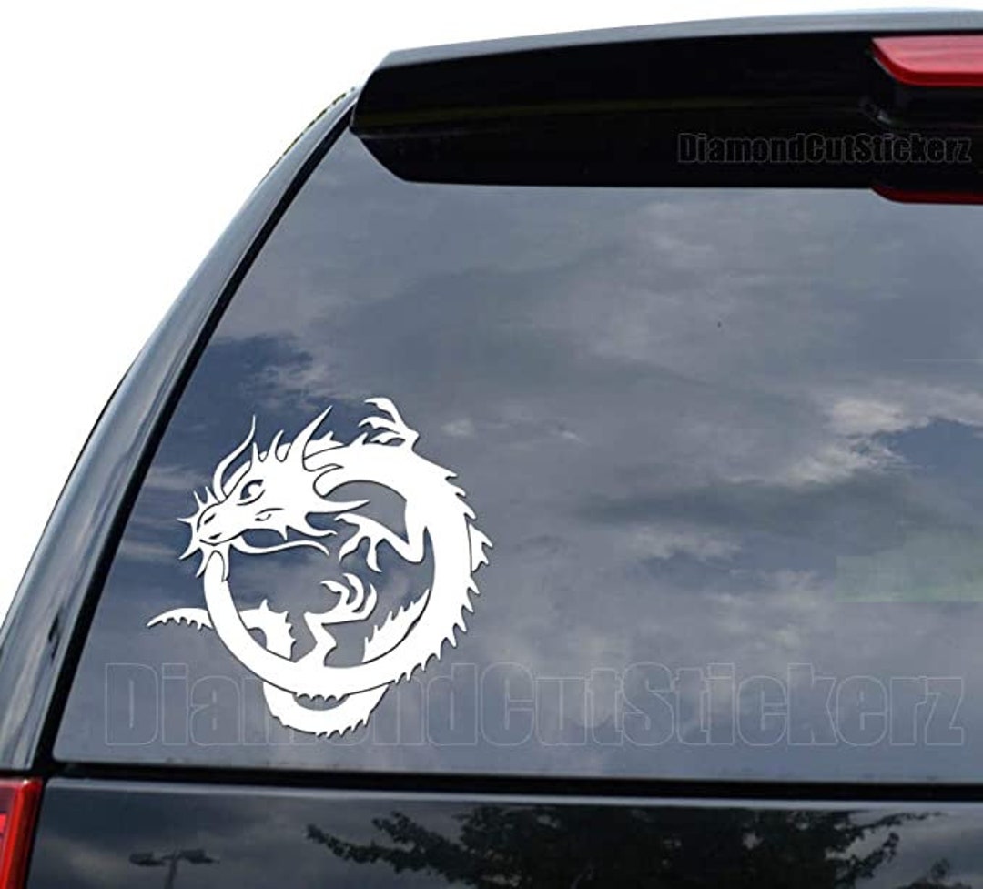 Chinese Dragon Decal Sticker Car Truck Motorcycle Window iPad Laptop ...