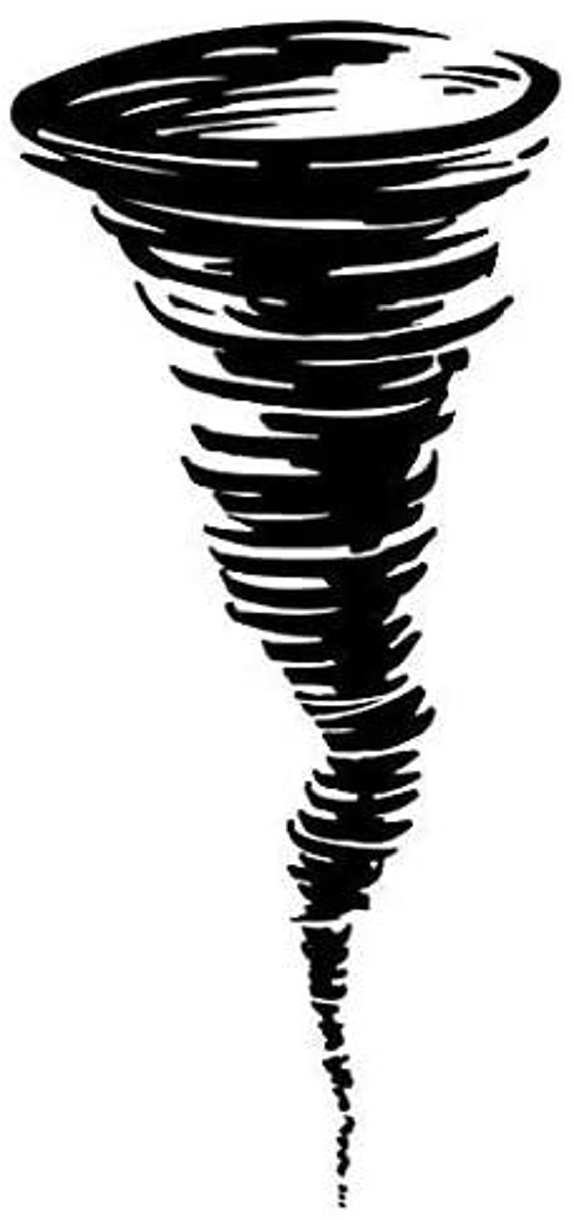 Tornado Sticker Graphic Auto, Wall, Laptop, Cell, Truck Sticker for ...