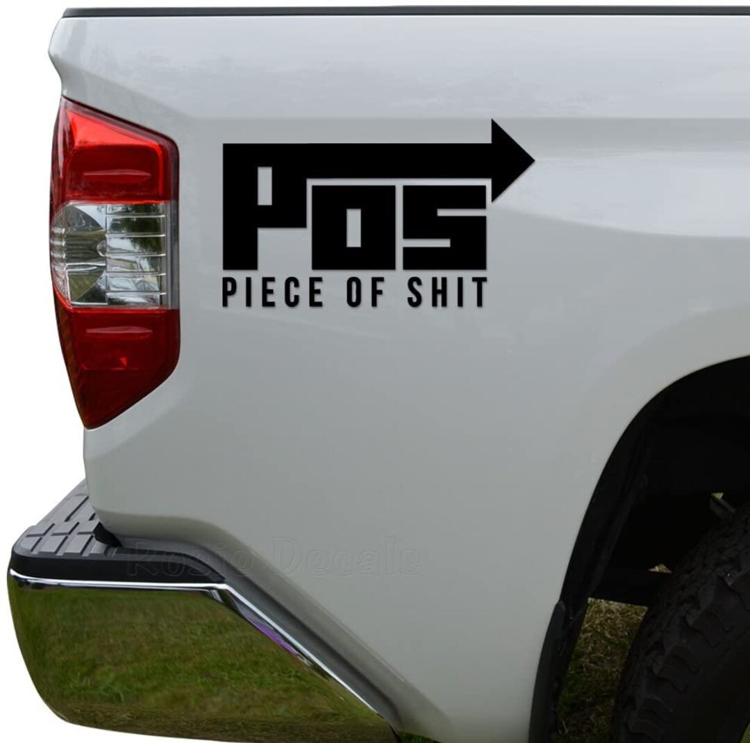 Rosie Decals JDM POS Piece of Shit Japanese Die Cut Vinyl - Etsy