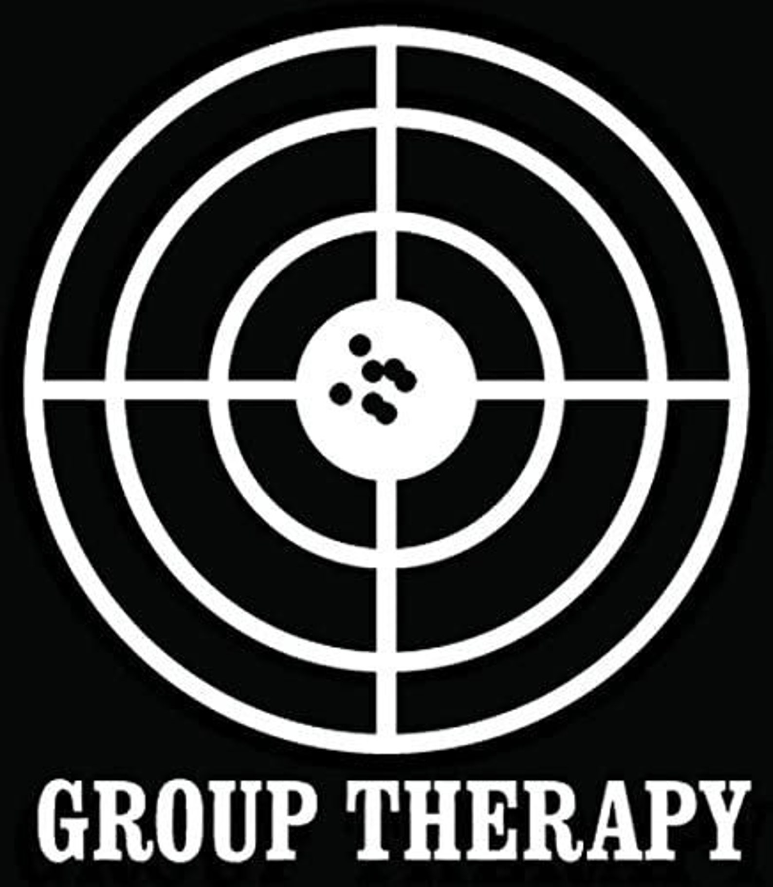 Shooting Target Gun Group Therapy Car Truck Window Bumper Vinyl Graphic ...