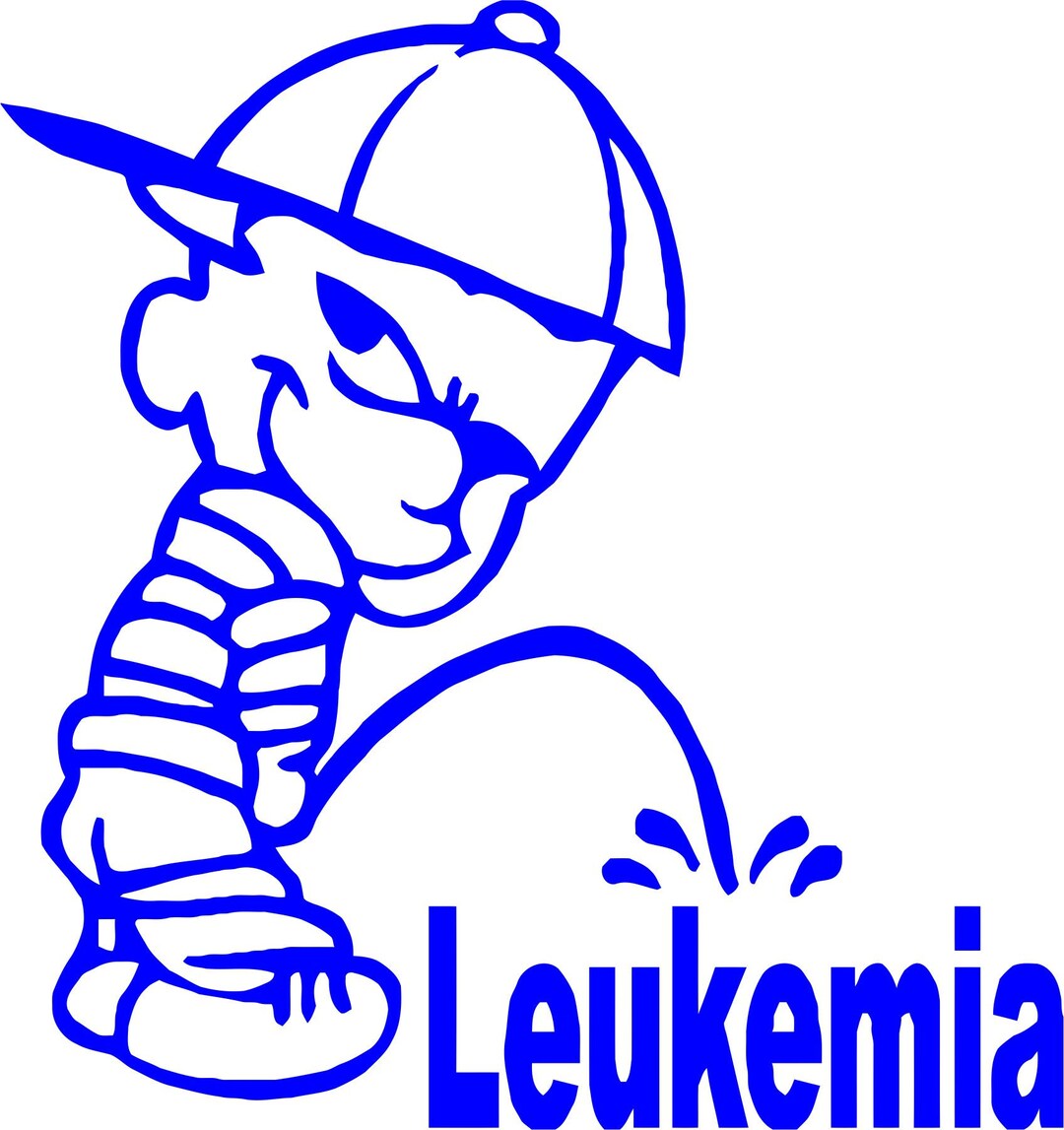 Peeon_leukemia - Car Funeral Car Truck Window Bumper Vinyl Graphic ...