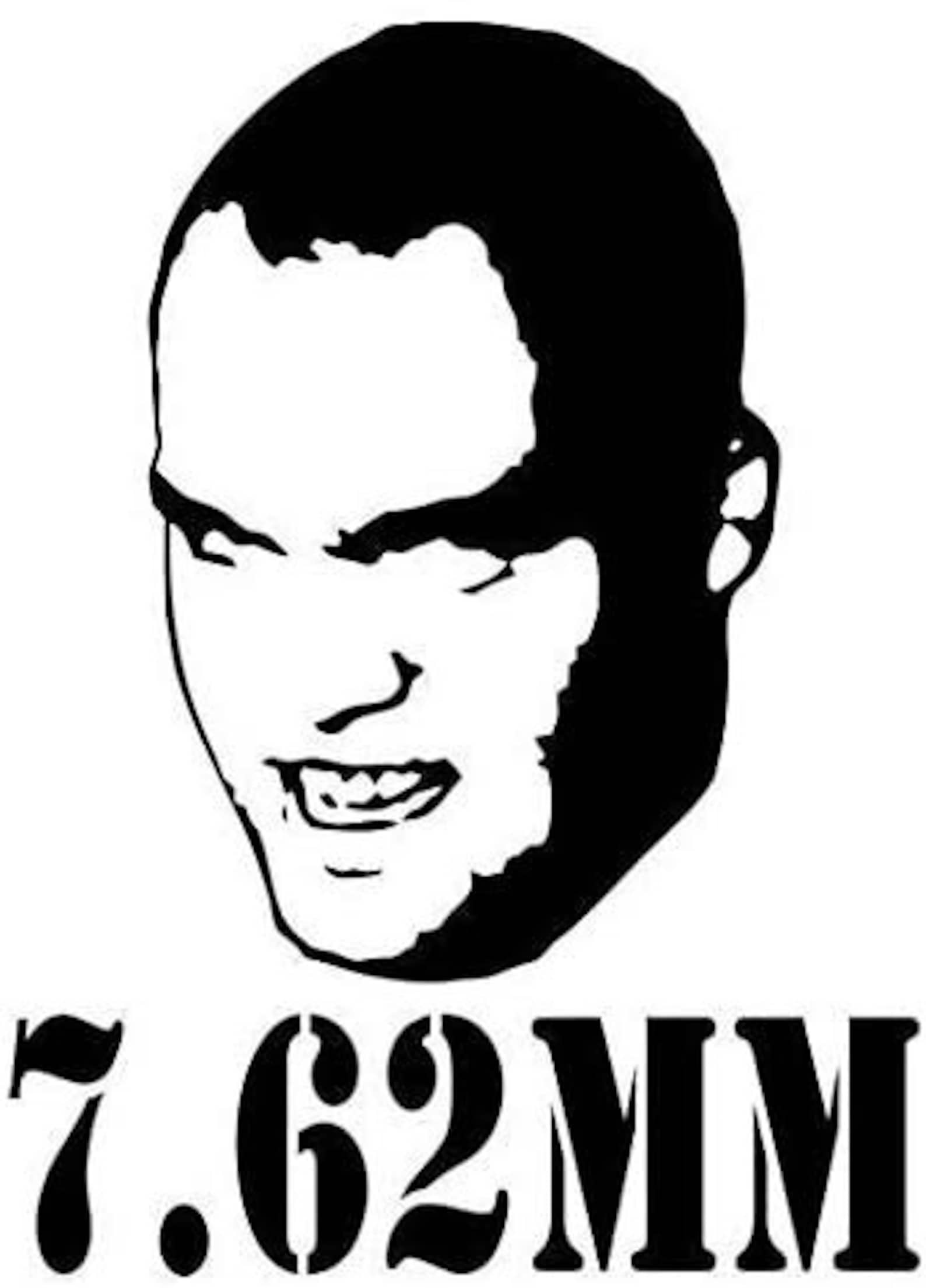 Full Metal Jacket 7.62 MM - Sticker Graphic - Auto, Wall, Laptop, Cell ...