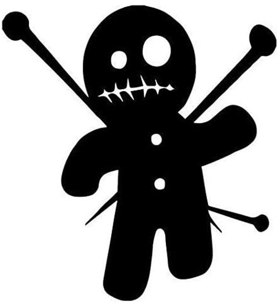 Voodoo Doll Sticker Graphic Auto Wall Laptop Cell | Etsy