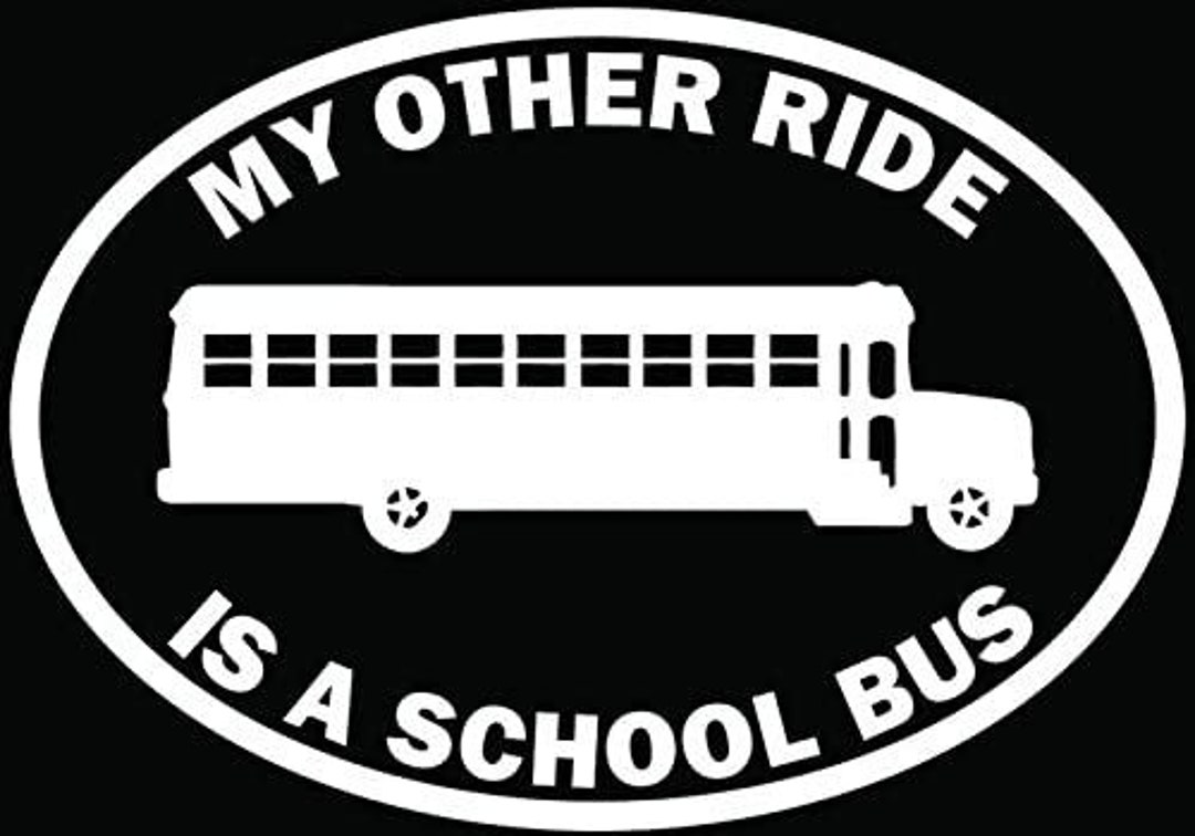 My Other Ride School Bus Car Truck Window Bumper Vinyl Graphic Decal ...