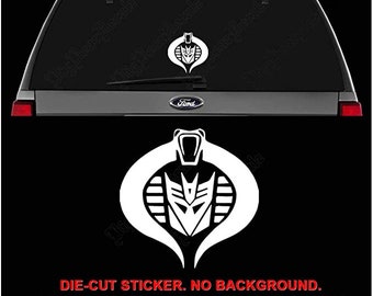 Comics_transformer_decepticon_cobra_commander Die Cut Vinyl Decal ...