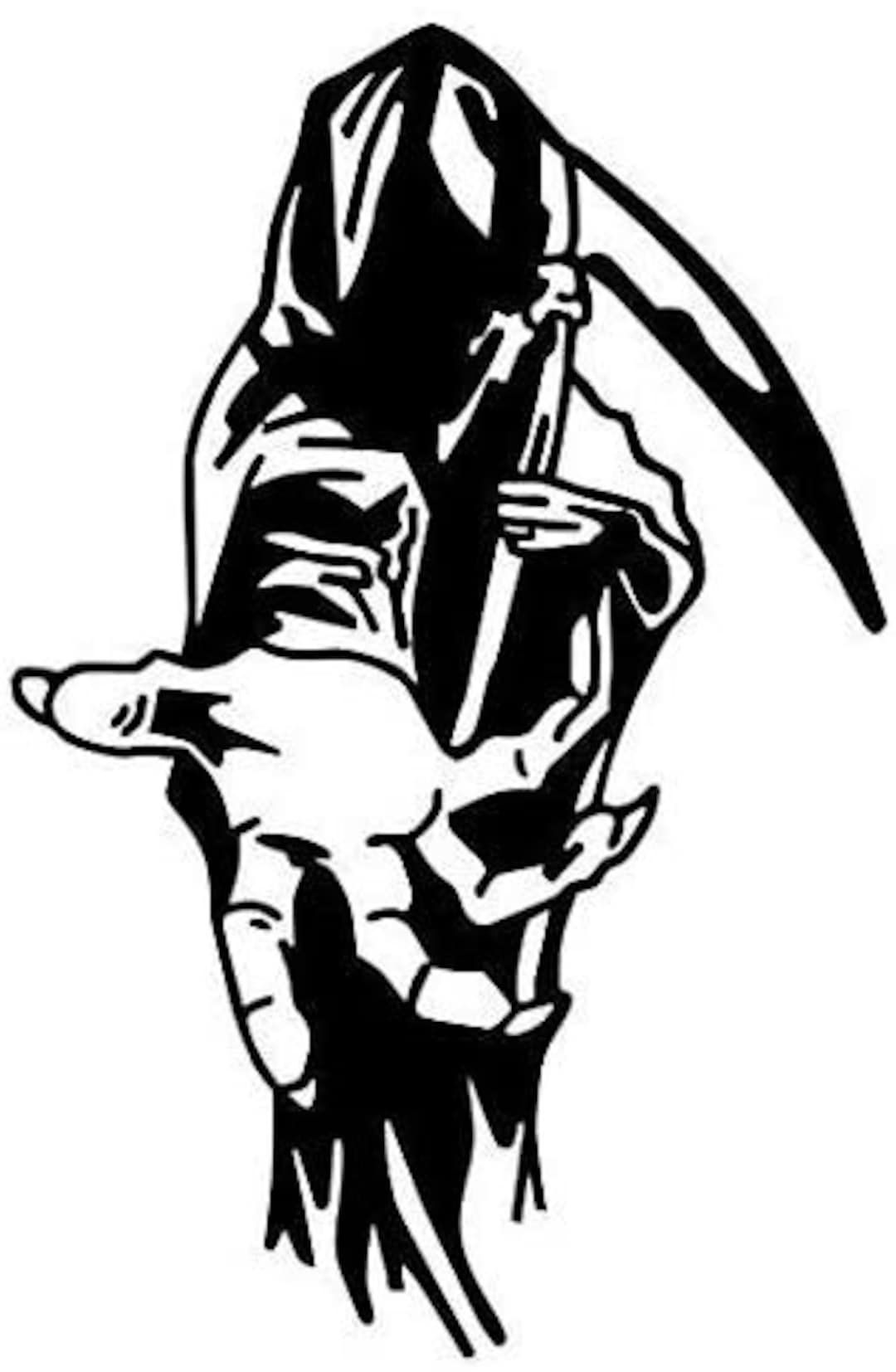 Grim Reaper - Sticker Graphic - Auto, Wall, Laptop, Cell, Truck Sticker ...